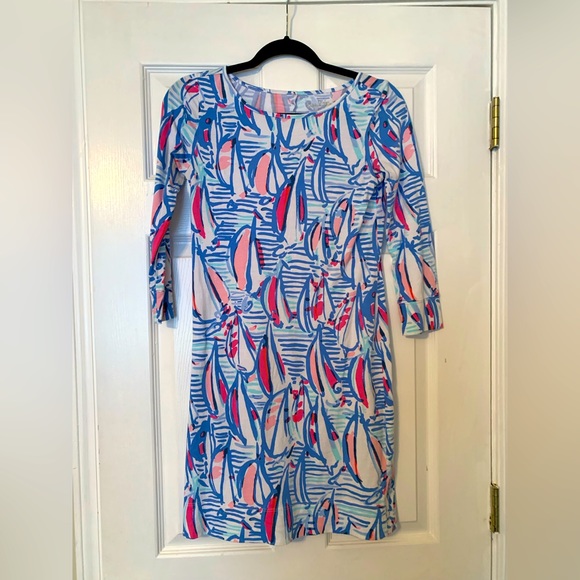 Lilly Pulitzer | Dresses | Lilly Pulitzer Dress Red Right Return | Poshmark